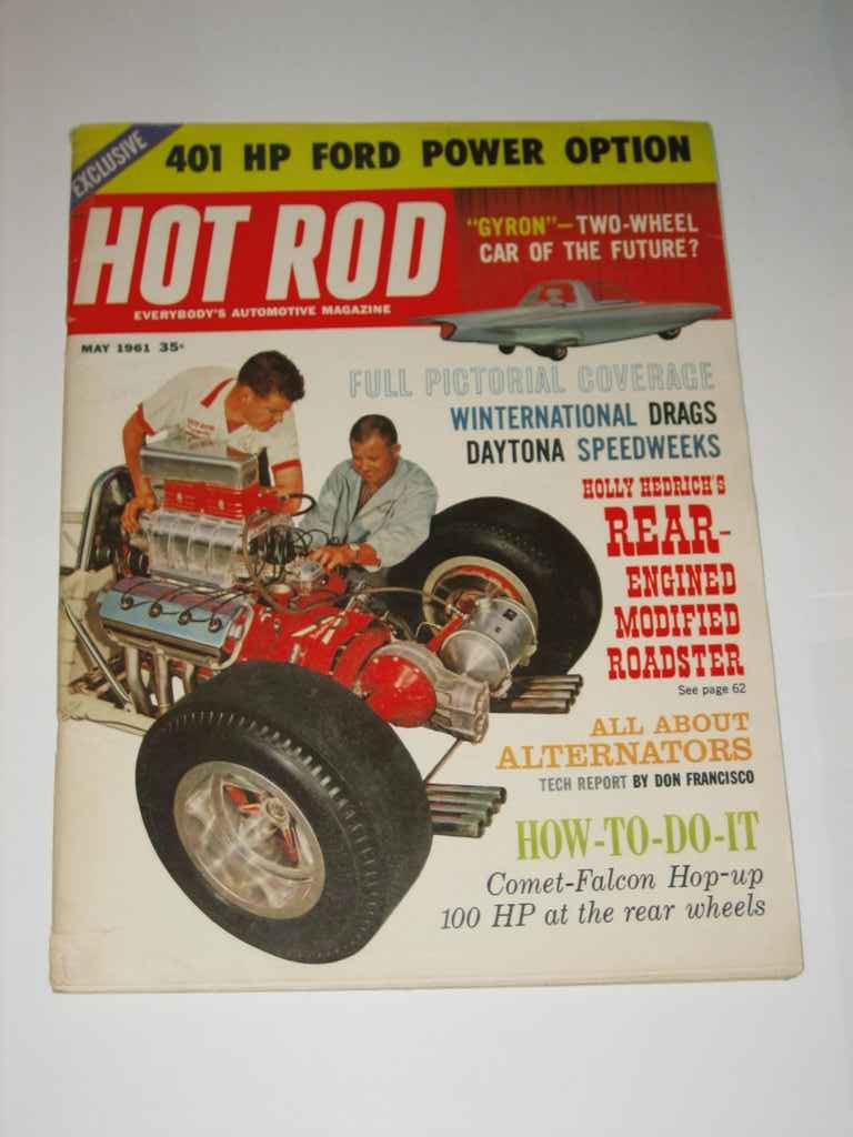 Hot Rod Magazine May 1961 401 HP Ford Power Option: Amazon.com: Books