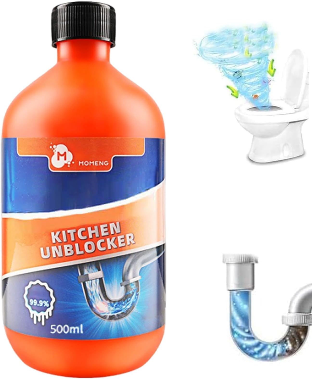 Amazon.com: Pipeline Dredging Agent - Kitchen Unblocker, 500ml Homebbc ...