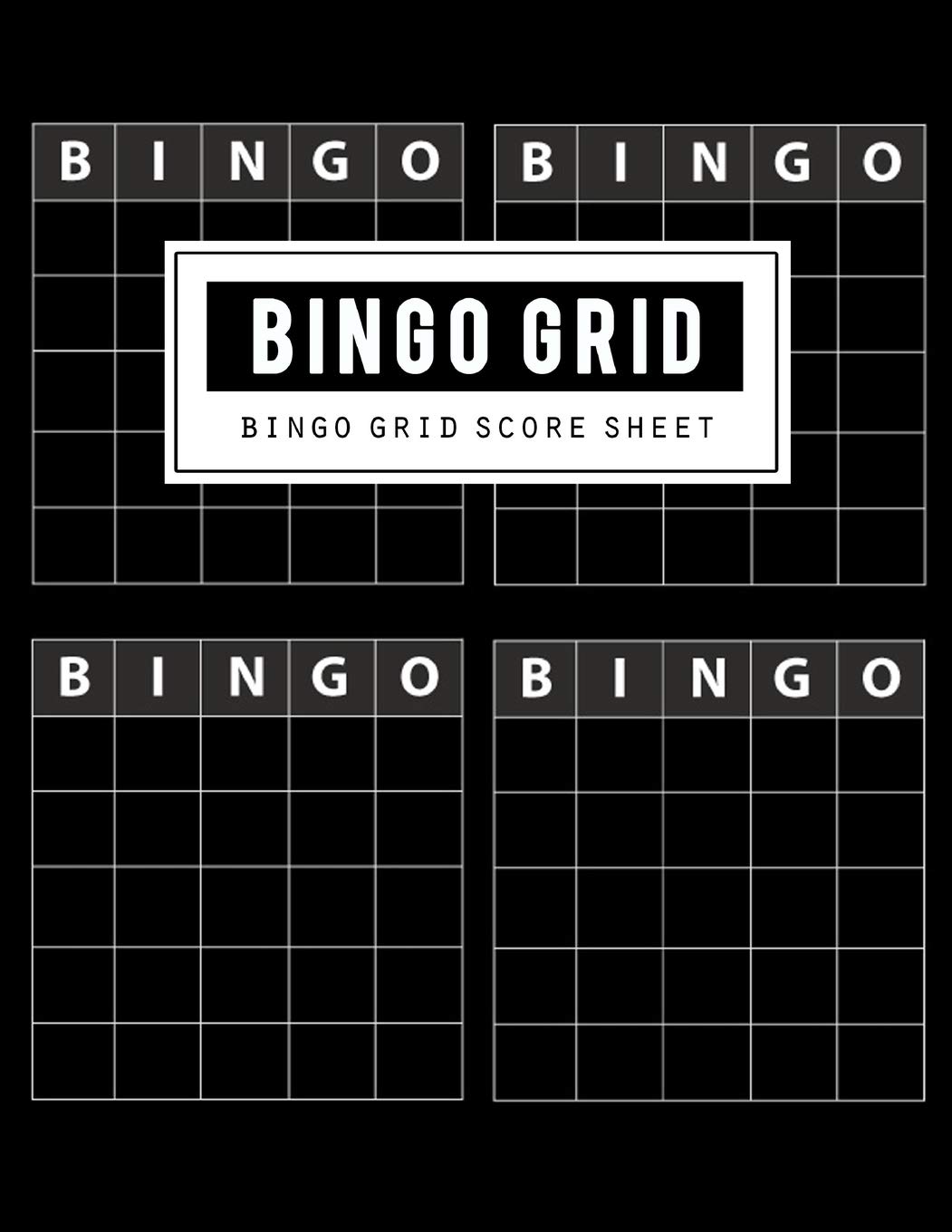 Buy Bingo Grid Score Sheet: Bingo Game Record Keeper Book, Bingo Grid ...