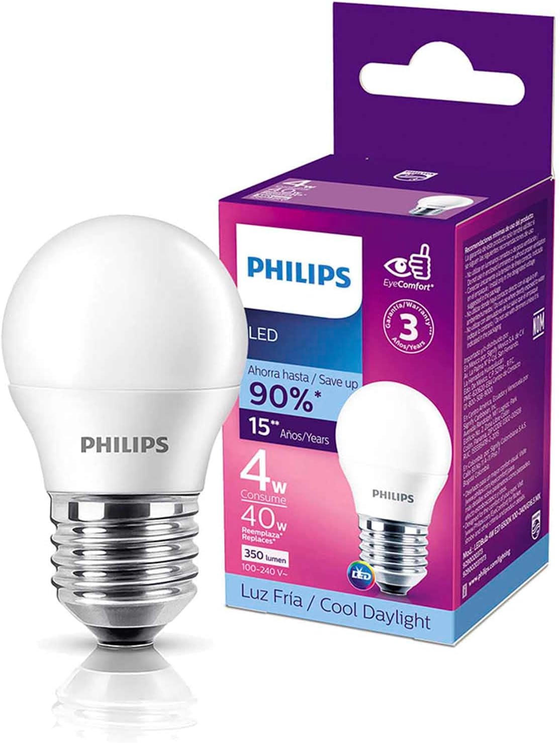 Philips LED Luminario Empotrado DN016B - luz fría 20 watts : Amazon.com ...