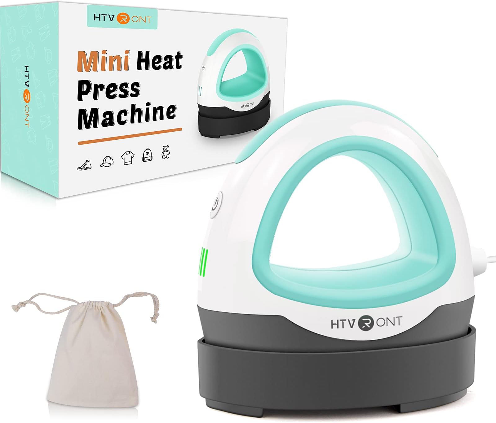 Amazon.com: Easy Count E Mini Heat Press Machine, Heat Press Easy for ...