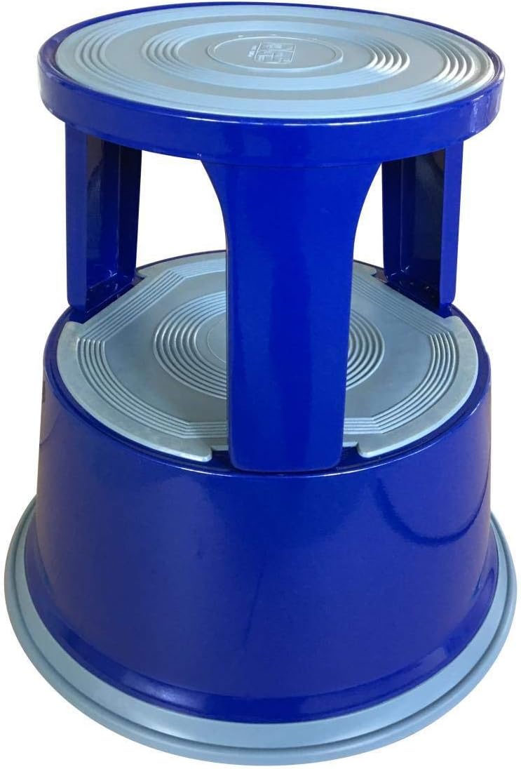 Q-Connect Blue Metal Step Stool KF04847 : Amazon.co.uk: Stationery ...