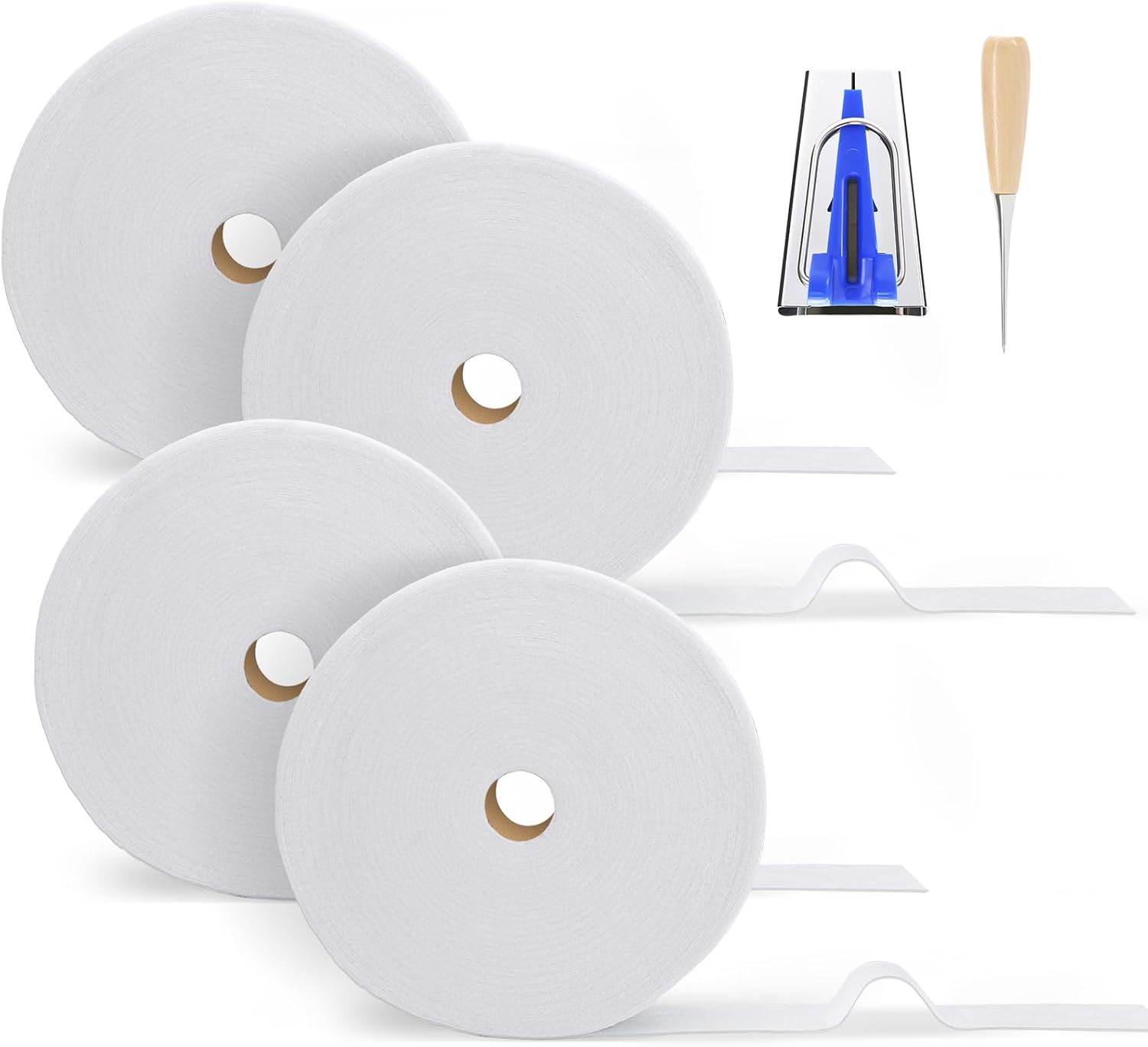 Amazon.com: 4 Pcs Jelly Roll Batting Strips 2 1/4 Inch, Jelly Roll ...