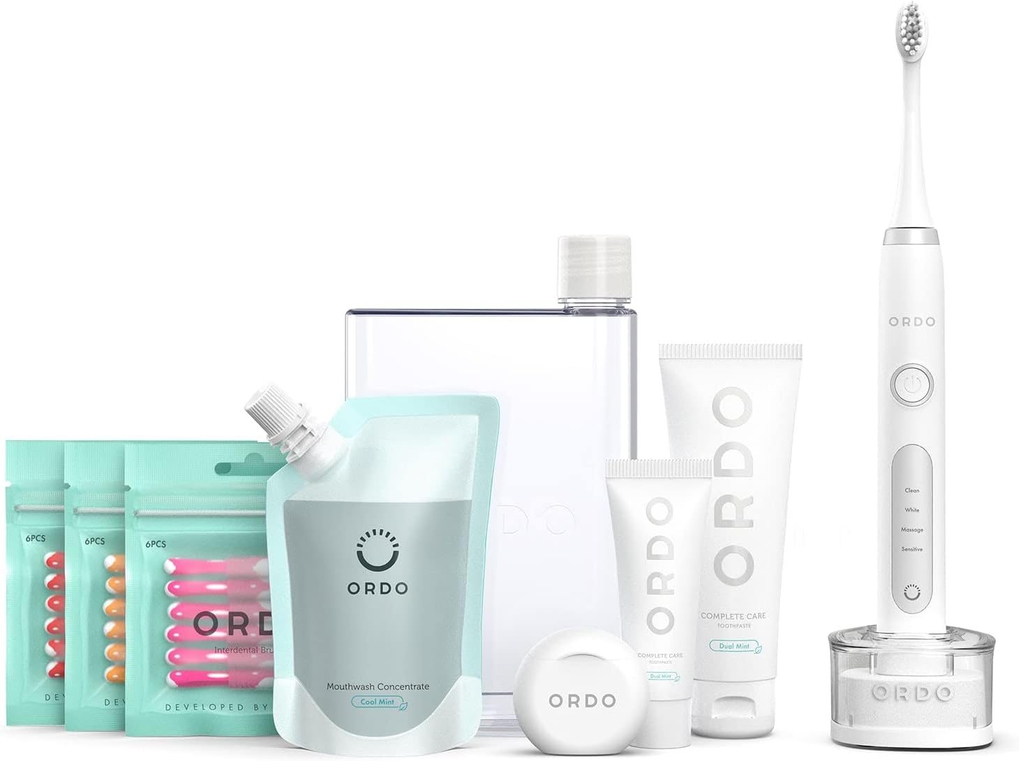Ordo Sonic Electric Toothbrush & Starter Kit Mouthwash Toothpaste ...