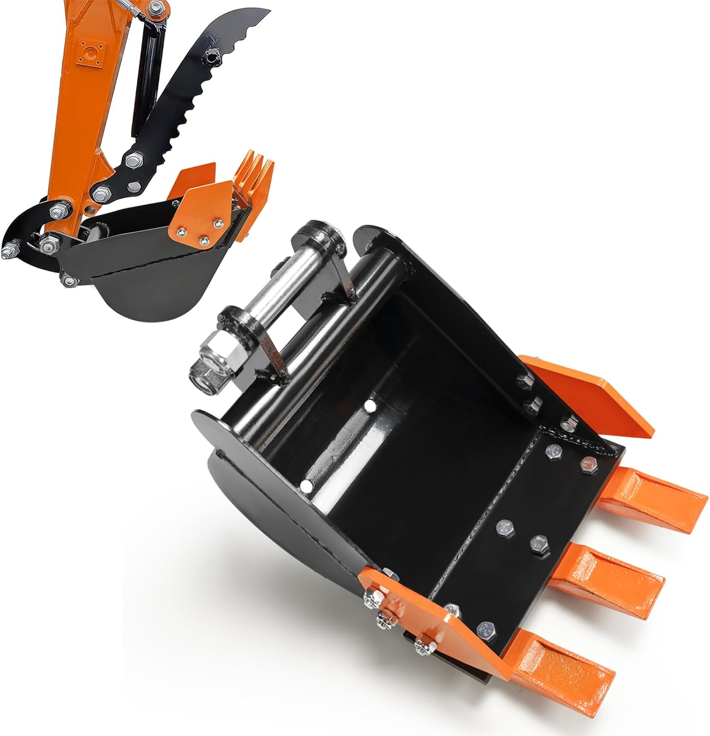 Amazon.com: ONECHOI Mini Excavator Bucket, 11.4”/290MM Backhoe Bucket ...