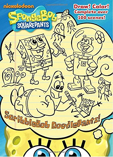 ScribbleBob DoodlePants! (SpongeBob SquarePants): Golden Books, Golden ...