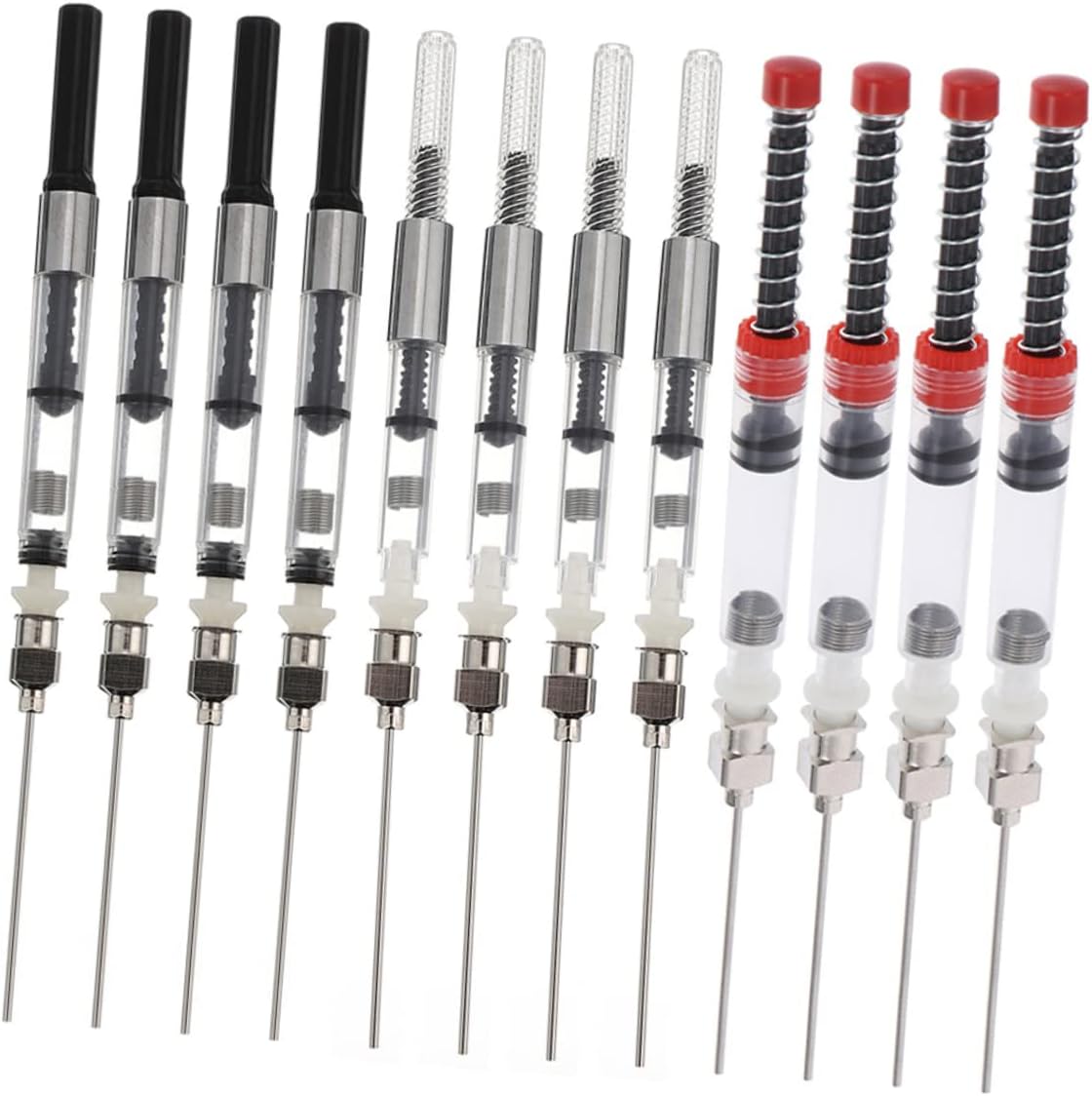 Amazon.com : OHPHCALL Fountain Pen Ink Filler: 12pcs Ink Auxiliary ...