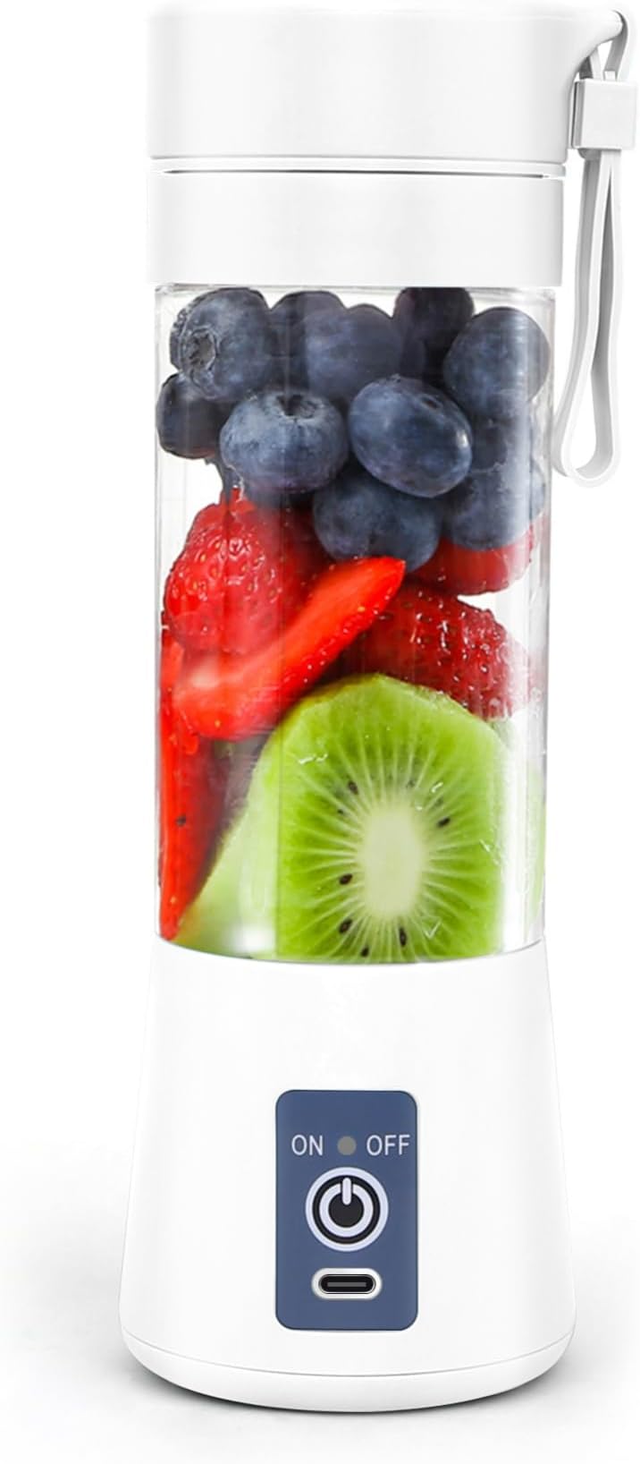 Mixeur Portable pour Smoothie - 380ML Mini Blender avec 6 Lames en ...