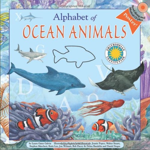 Alphabet of Ocean Animals (Smithsonian Alphabet Books): Galvin, Laura ...