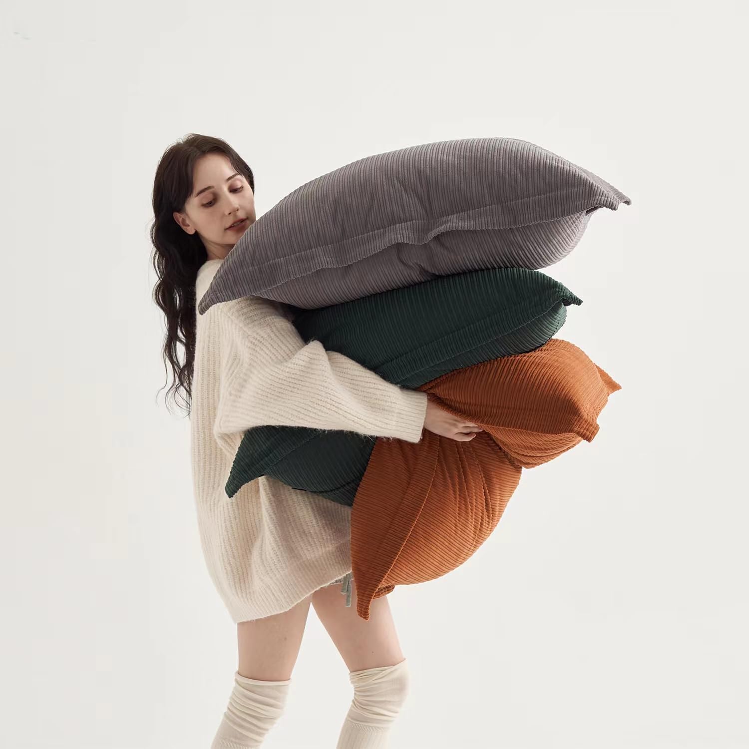 Amazon.com: COCO TOP Pack of 3 Super Soft Extra Large Pillow Covers ...