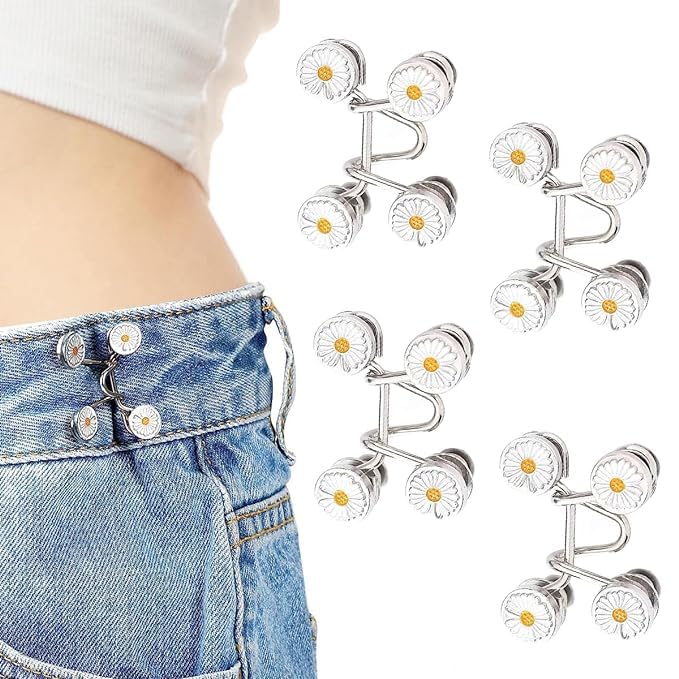 Jeans Button Pins Adjustable Jean Button Detachable Jean Button Pin No ...