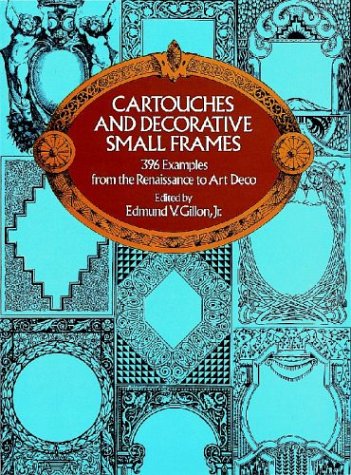 Amazon | Cartouches and Decorative Small Frames (Dover Pictorial ...