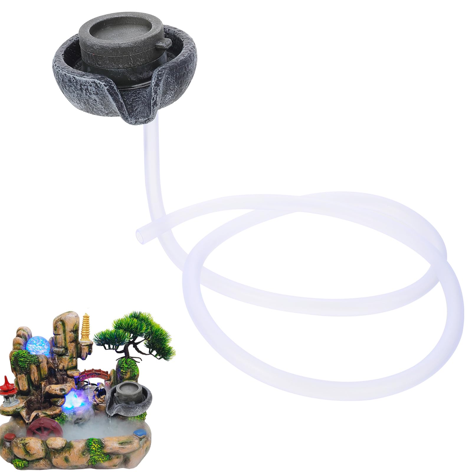 Amazon.com: FAVOMOTO 1 Set Mini Water Mill Model Indoor Water Fountain ...