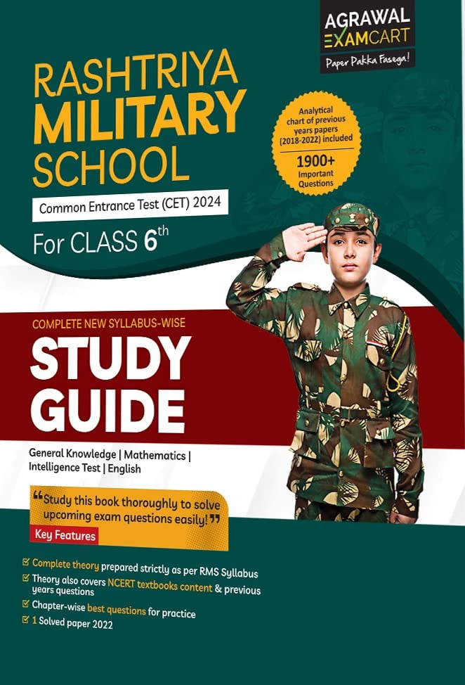Amazon.com: Examcart Rashtriya Military School Class 6 Study Guide book ...