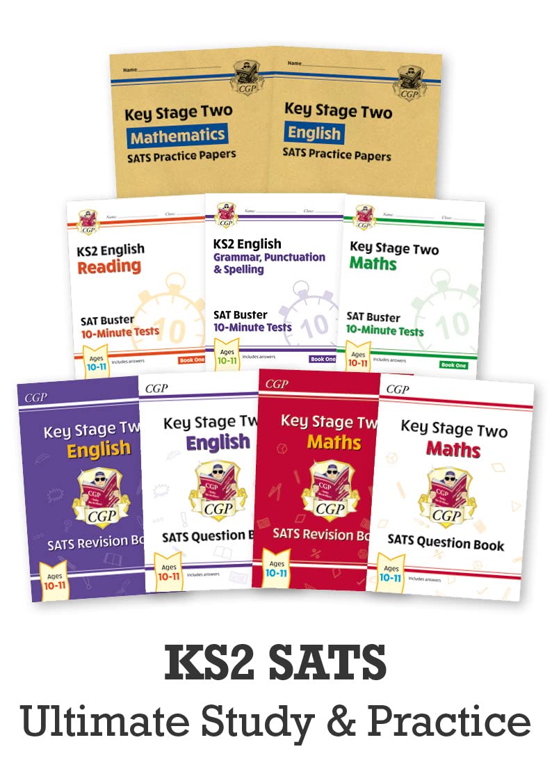 KS2 Year 6 SATS Ultimate Study & Practice — 9-book money-saving bundle ...