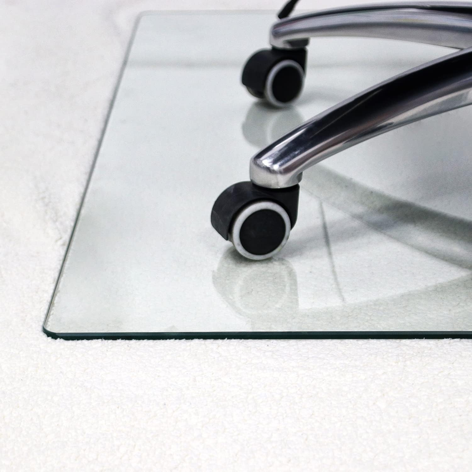 Amazon.com : Tempered Glass Chair Mat, 36" x 48" : Office Products