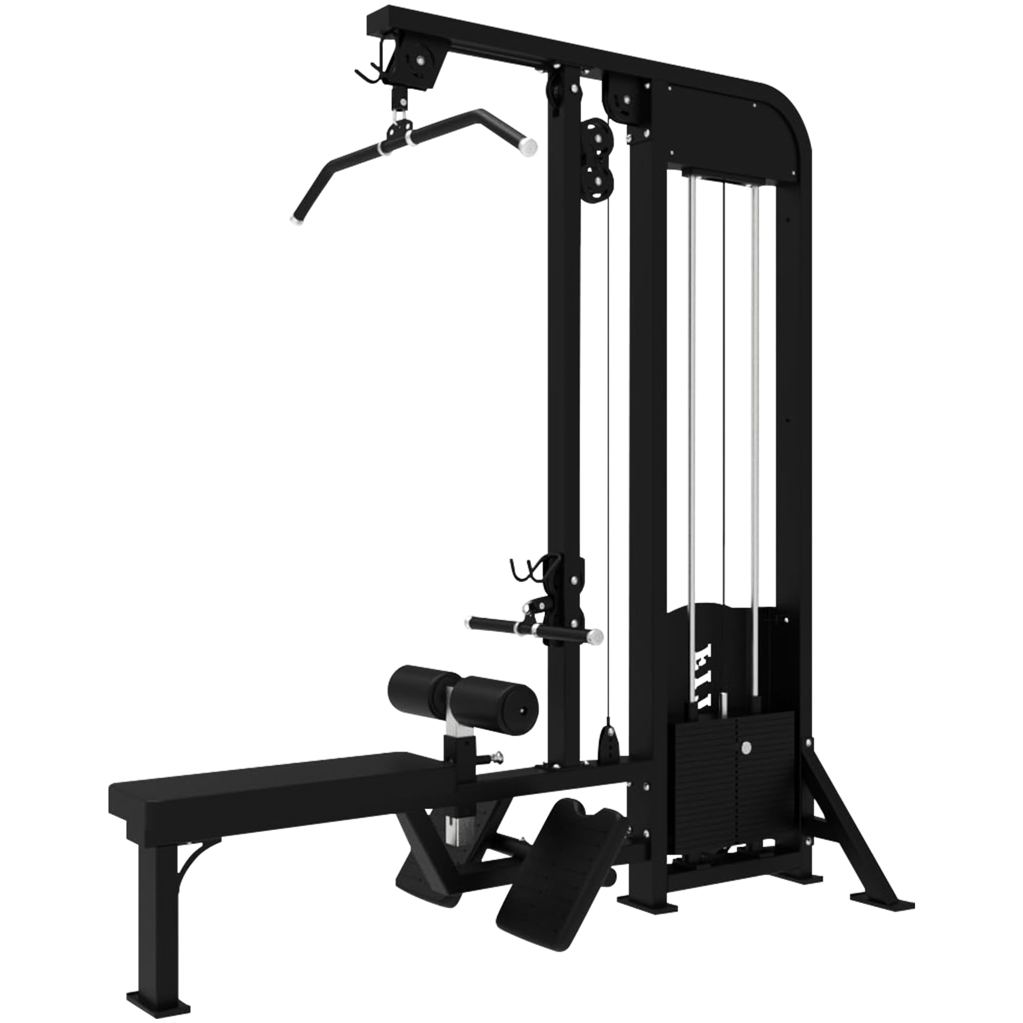 Amazon.com : SFE - Commercial LAT Pulldown Machine and Low Row Combo ...