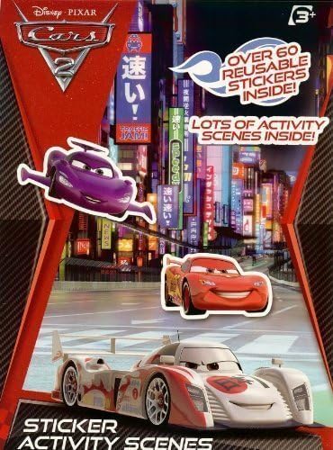 Disney Pixar Cars 2: Activity Full Colour Sticker Book : Amazon.es ...