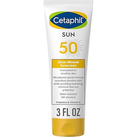 Amazon.com: Cetaphil Daily Facial Moisturizer with Sunscreen, SPF 50 ...