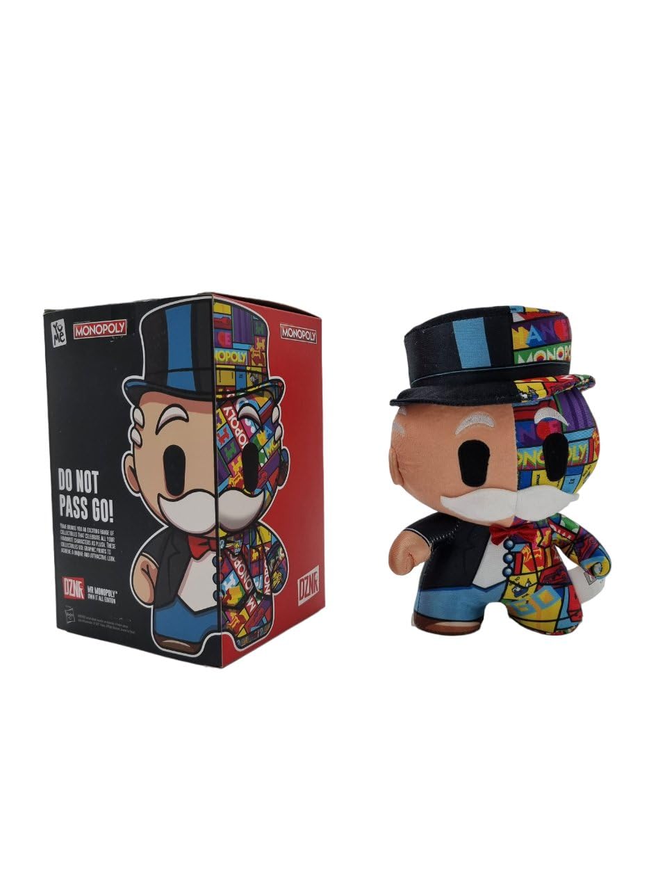 BANDAI Monopoly Merchandise Mr Monopoly Plush Toy Own It All Version ...