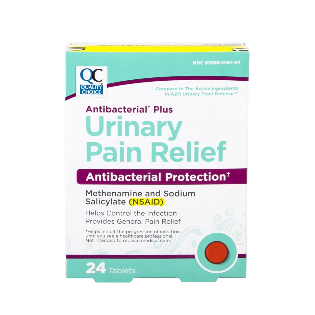 Amazon.com: Quality Choice Urinary Pain Relief Antibacterial Plus ...