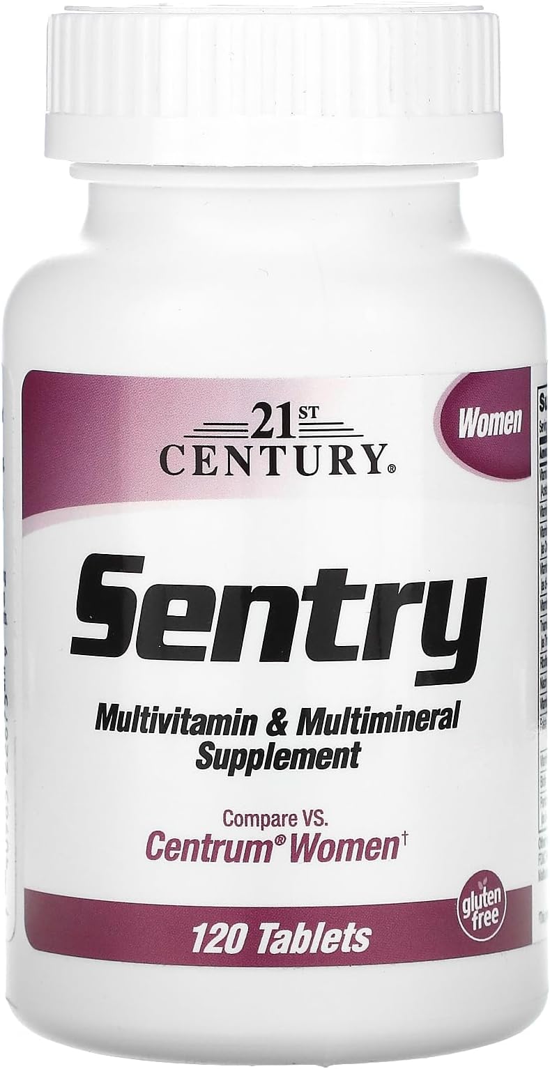 Amazon.com: 21st Century Sentry Senior Women 50 Plus Tablets, 100 Count ...