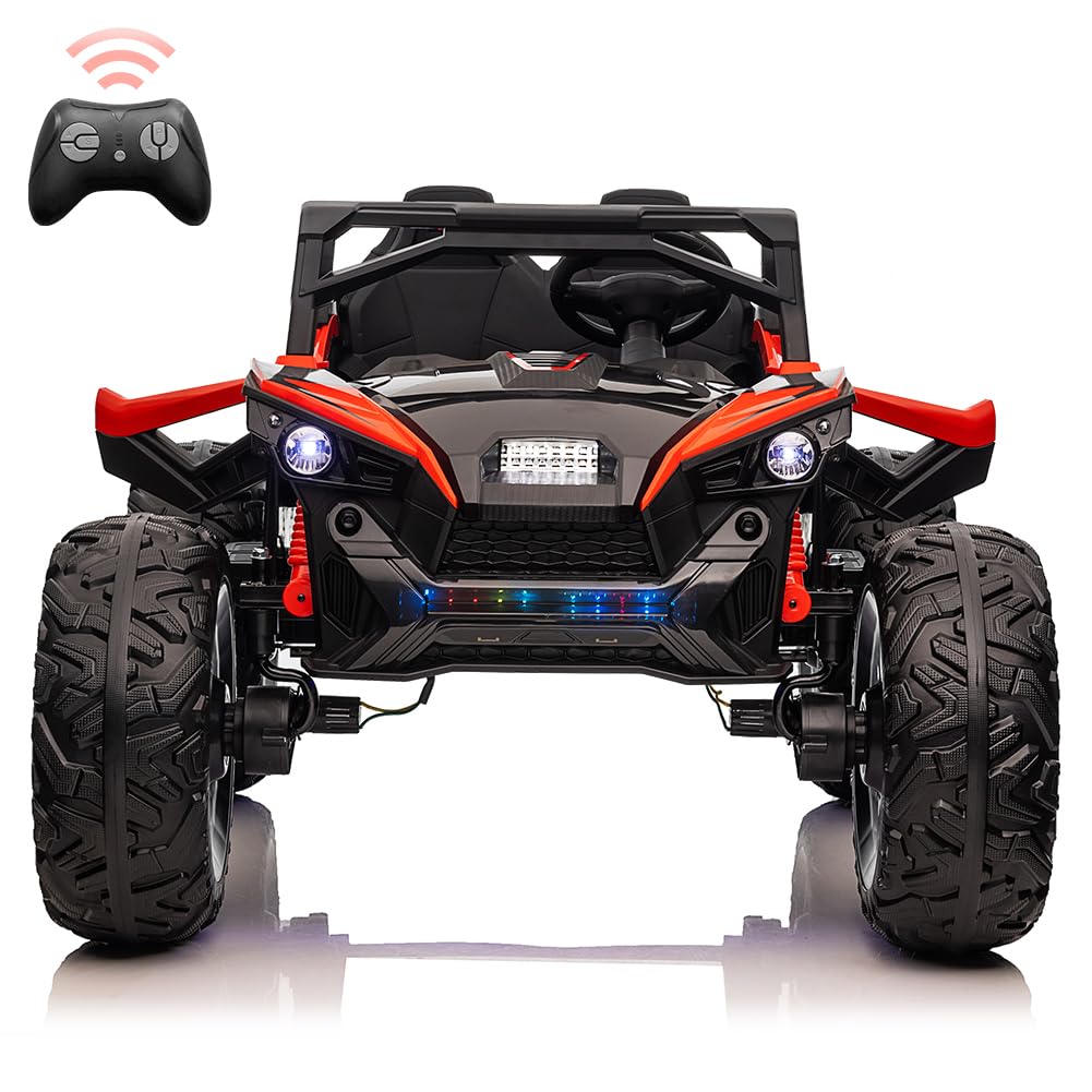 2 Seaters 24V Ride on UTV with Remote Control,10AH Battery, 400W ...