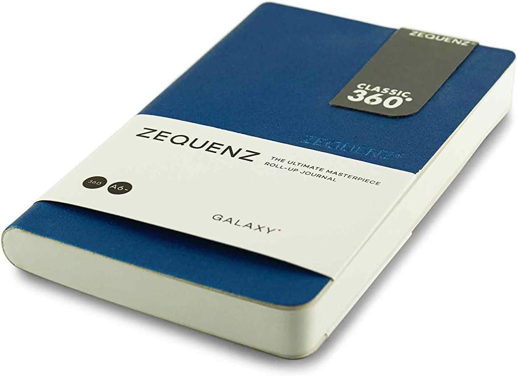Zequenz A6- Size Blue Notebook | Squared Acid Free Paper | 256 Pages ...