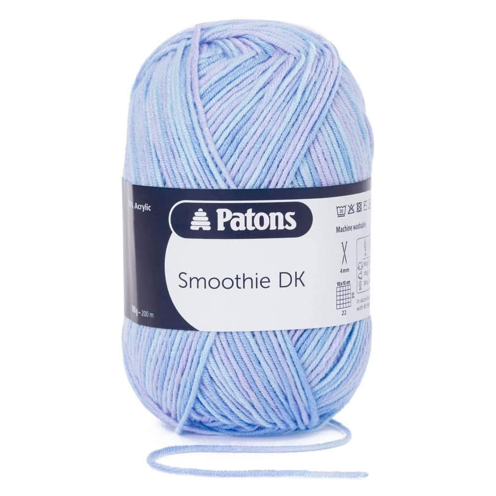 Patons Smoothie Double Kntting Yarn (DK) / 100g Balls and 100% Acrylic ...