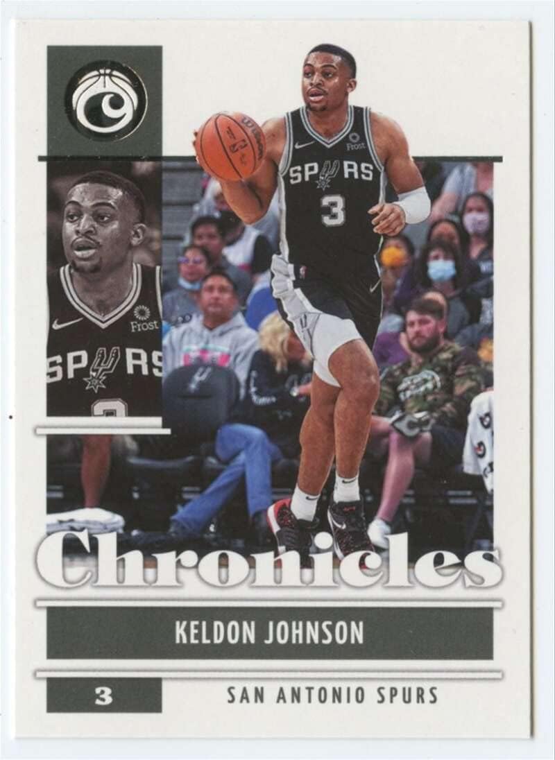 Amazon.com: 2021-22 Panini Chronicles #27 Keldon Johnson San Antonio ...