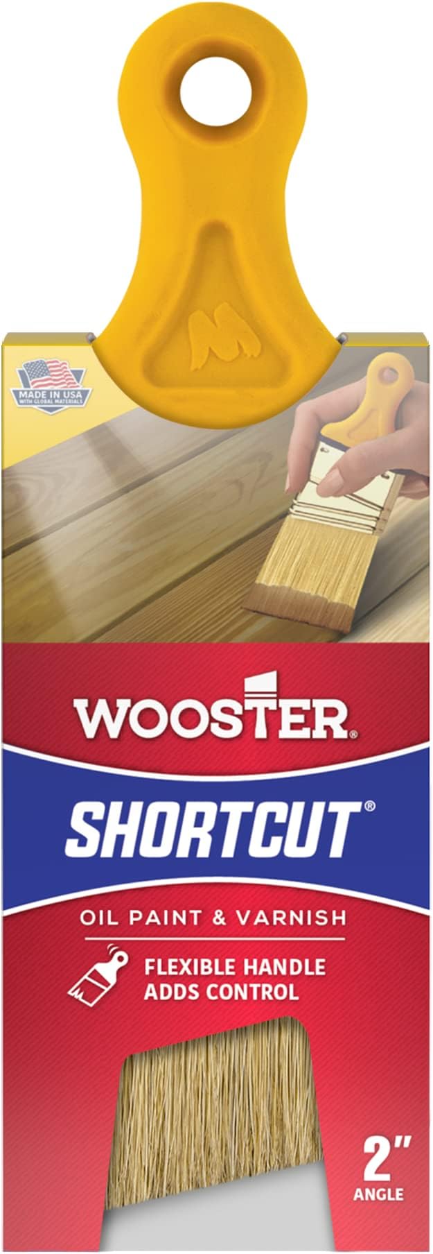 Amazon.com: WB Q3211-2 Shortcut Angle Sash Paintbrush, 2-Inch, White ...