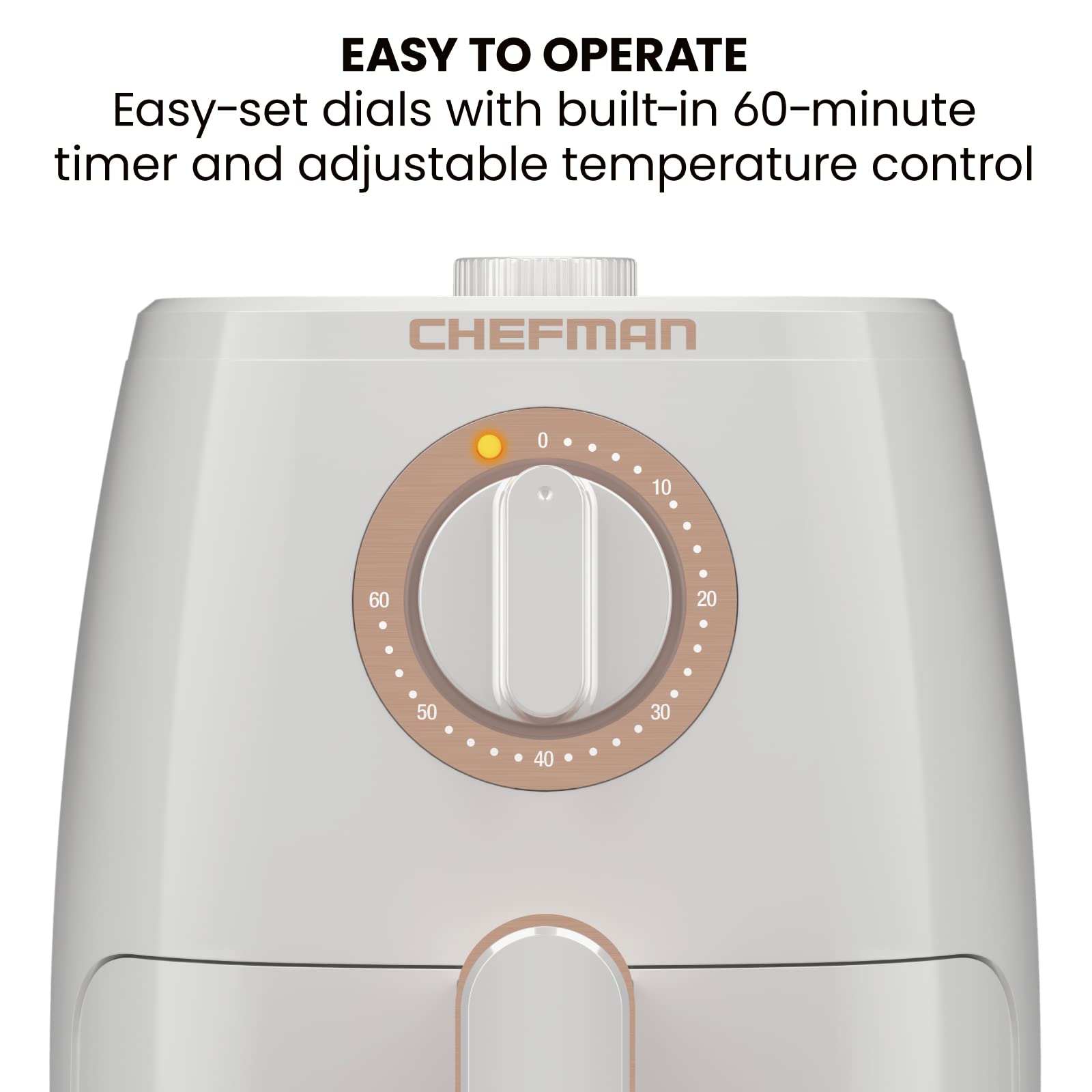 Chefman TurboFry 2-Quart Air Fryer, Dishwasher Safe Basket & Tray, Use ...