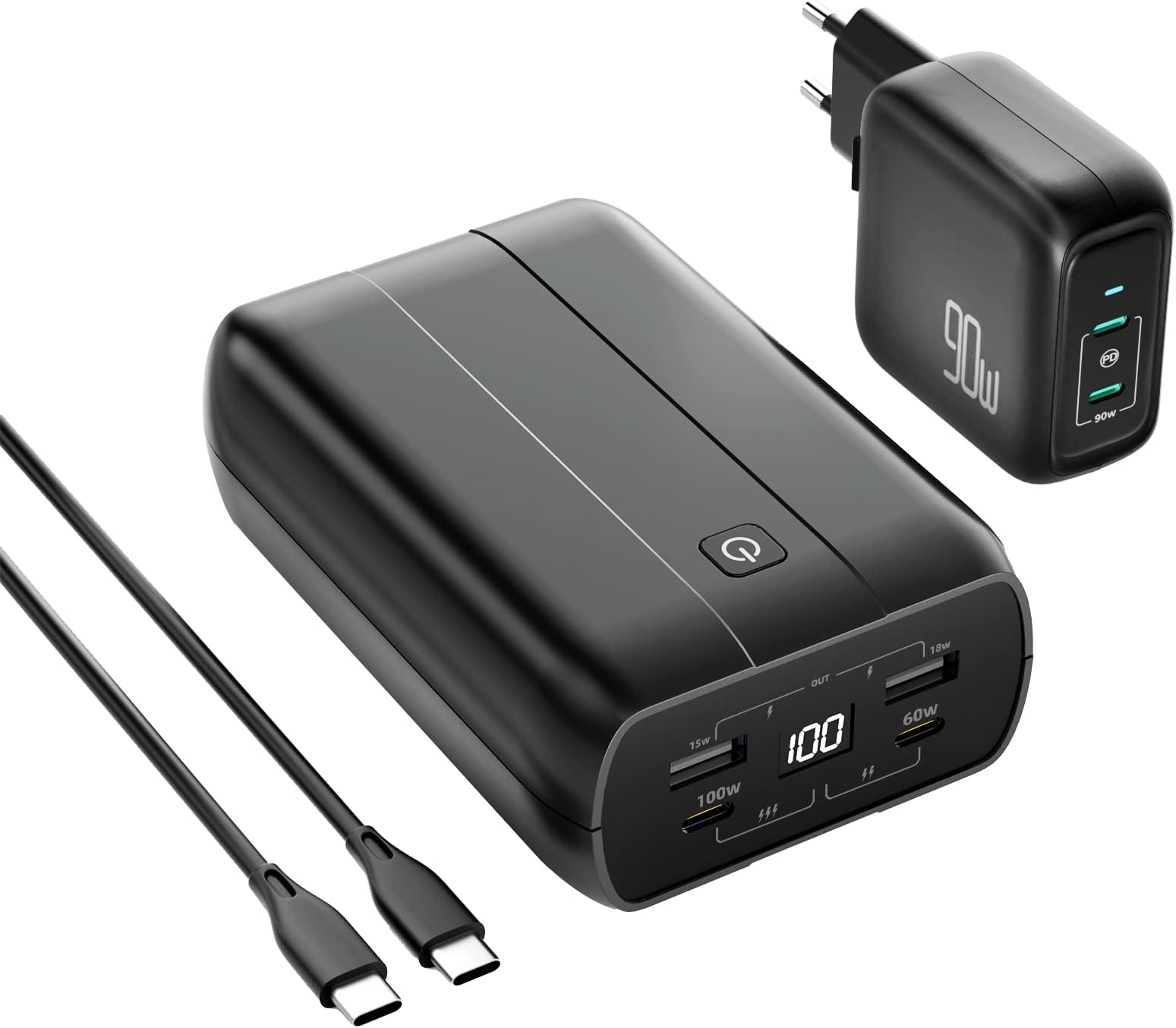Shargeek Storm 2, 100W Laptop Power Bank, 25600 mAh, il primo Power ...