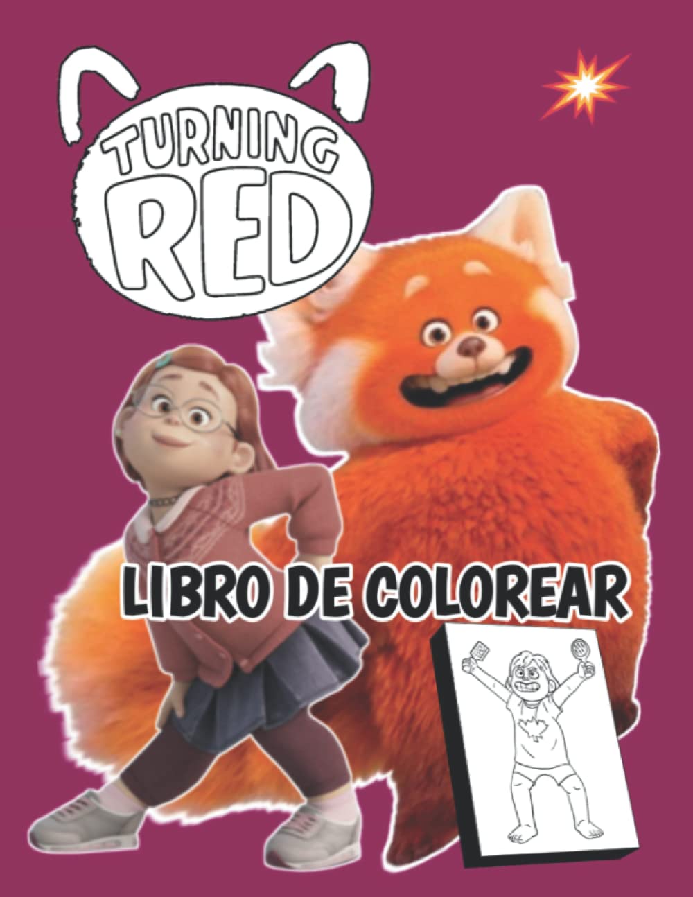 Buy Türning Réd libro para colorear para niños: Un gran libro para ...