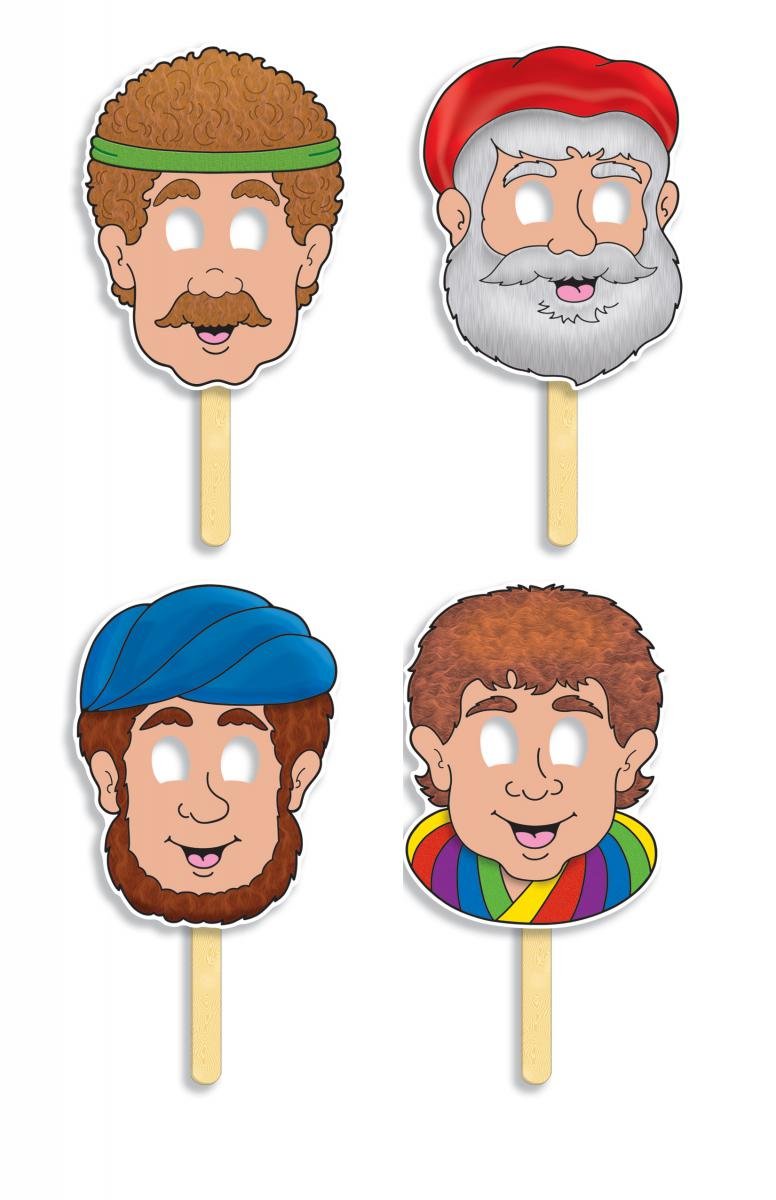 Joseph and the Coat of Many Colors! Bible Character Masks: Scholastic ...