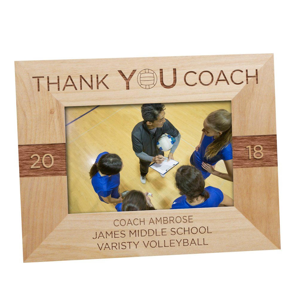 Amazon.com - GiftsForYouNow Thank You Coach Personalized Picture Frame ...