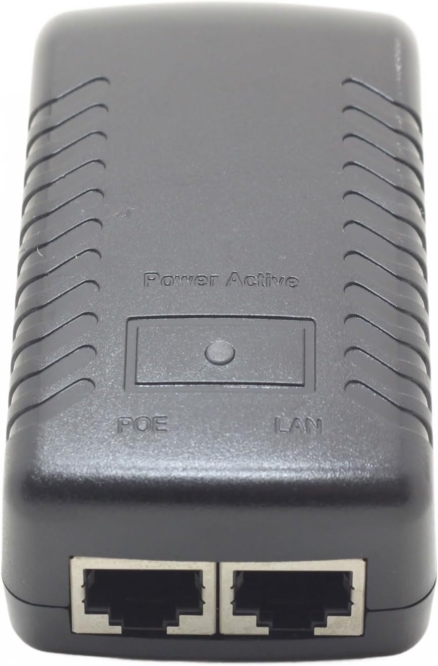 DSLRKIT Gigabit 24V PoE Injector Adapter Ubiquiti UAP AC LR LITE POE-24 ...