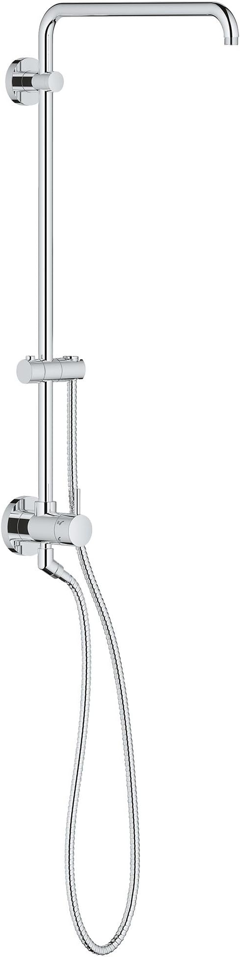 Grohe 26485000 Retro-Fit 25" Shower System, Starlight Chrome - Amazon.com