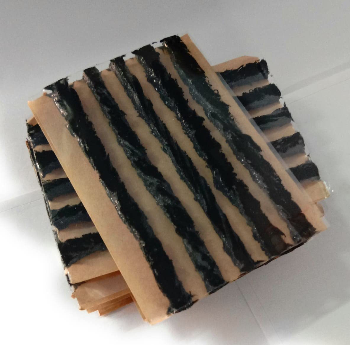 Tubeless Tyre/Tire Puncture Repair Strip (30 Pieces) Black Thin String ...