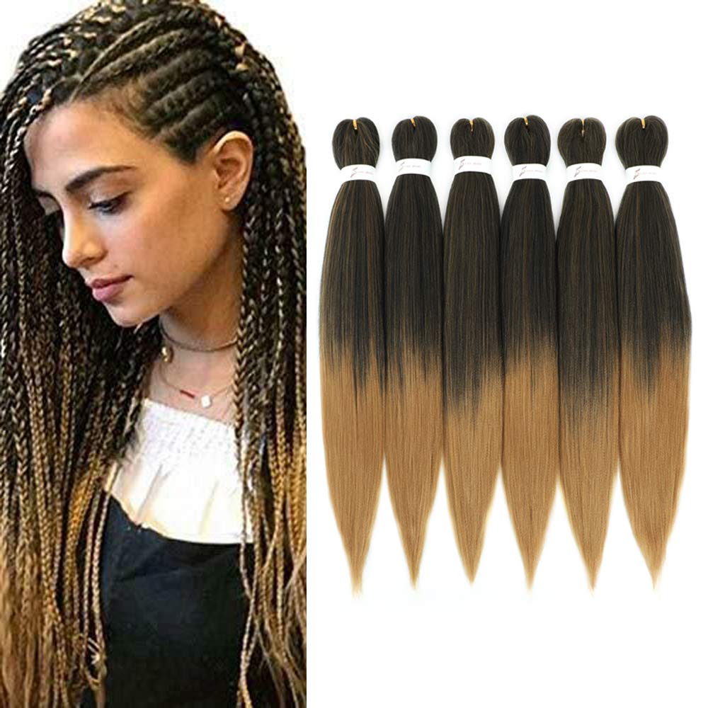 Buy 26 inch Pre-stretched Braiding Hair Easy Braid Professional Itch ...