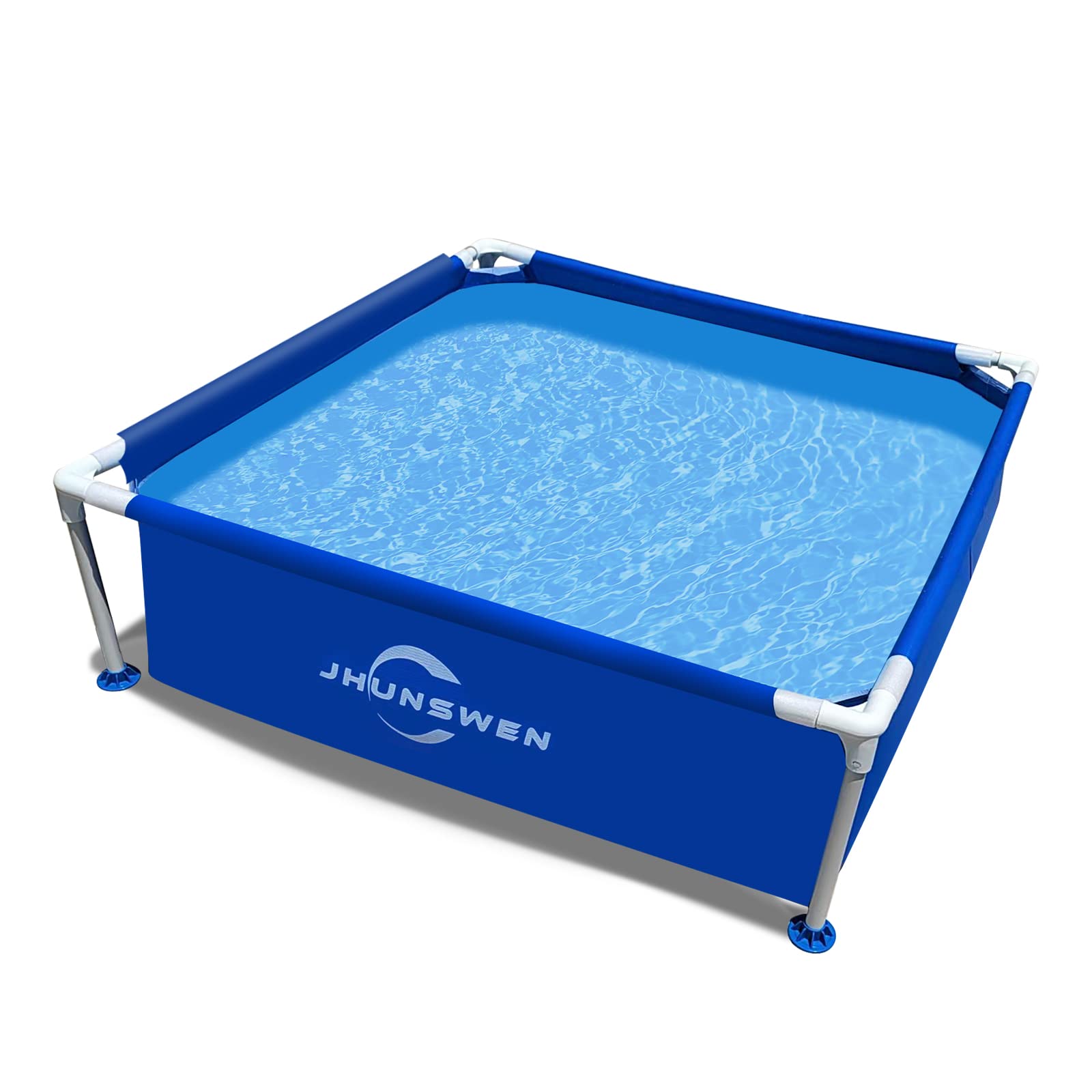 Buy Swimming Pool for Family, Jhunswen 4 ft Rectangular Above Ground ...
