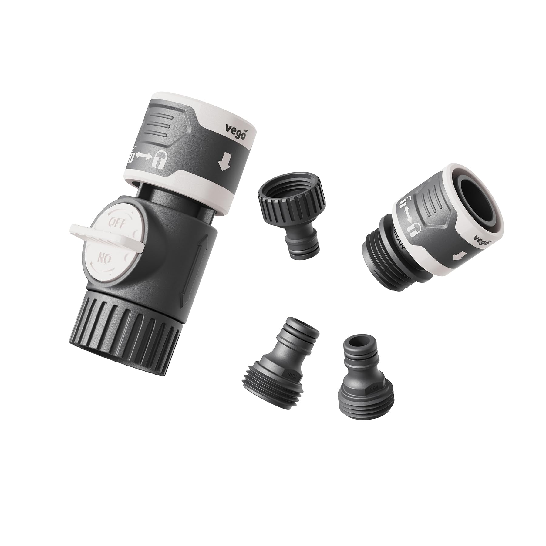 Amazon.com : Vego Quick Connector Set with Shut Off Valve and Water ...