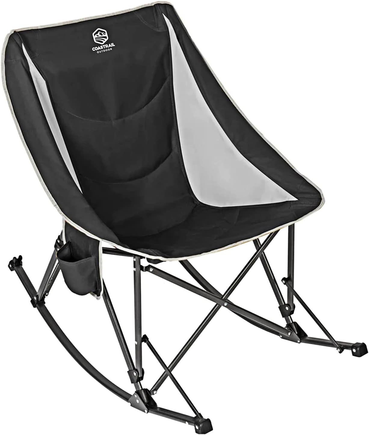 Amazon.com: YOUGYM Outdoor Rocking Camping Chair for Adults with Cup ...