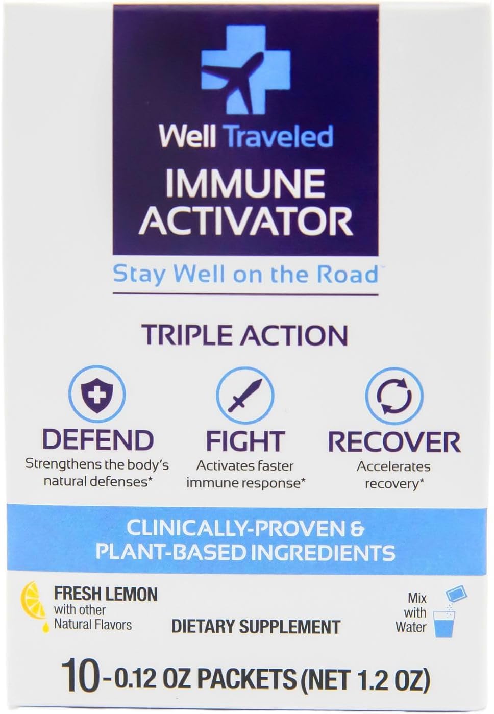 Amazon.com: Well Traveled Immune Activator, Daily Drink Mix for Immune ...