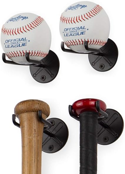 Amazon.com: Wallniture Sporta Baseball Holder, Display Stand for ...