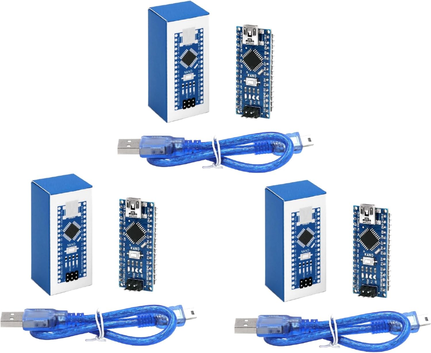 Nano V3.0, Nano Board ATmega328P 5V 16M Micro-Controller Board ...