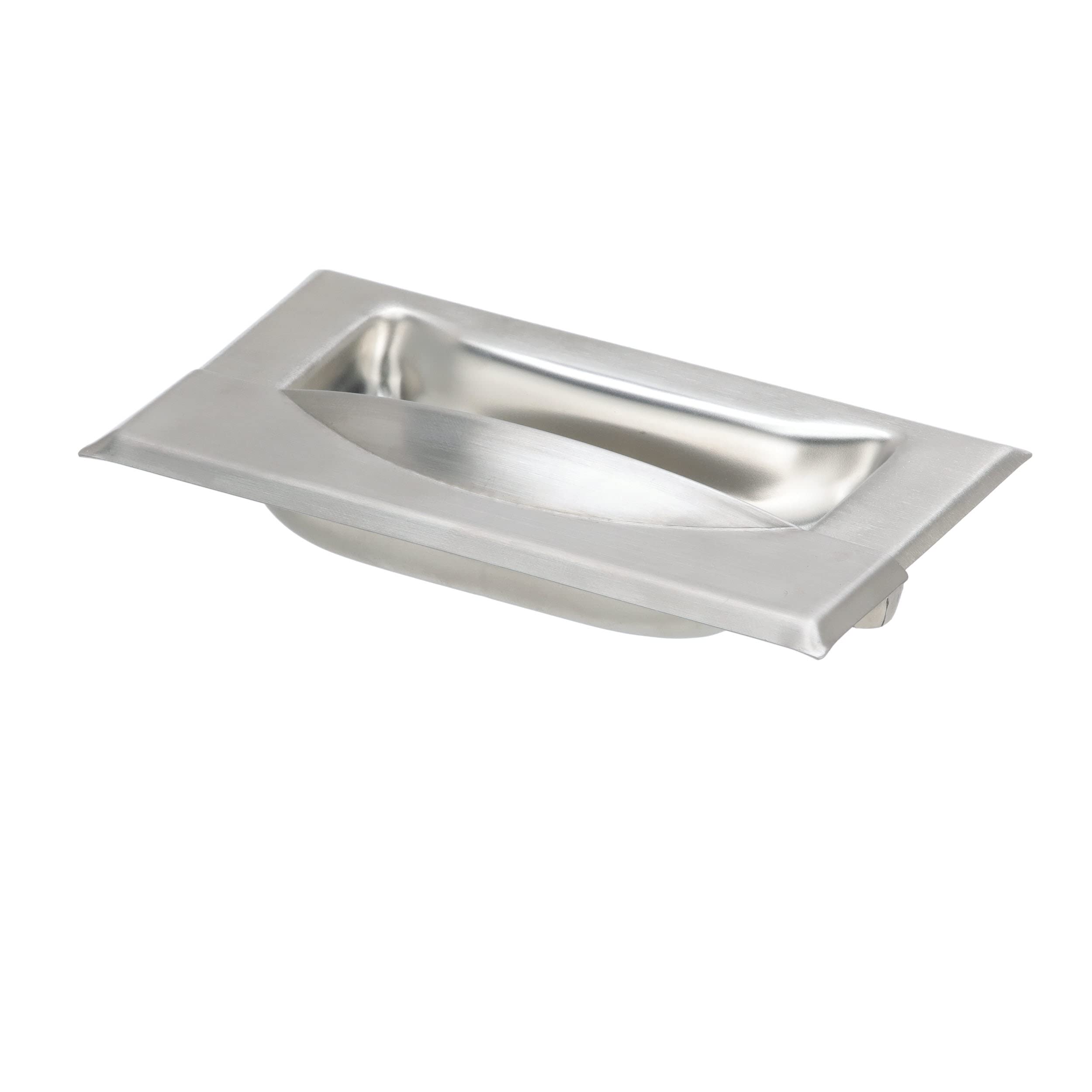 Component Hardware 4" Stainless Steel Recessed Drawer Pull - P63-1012 ...