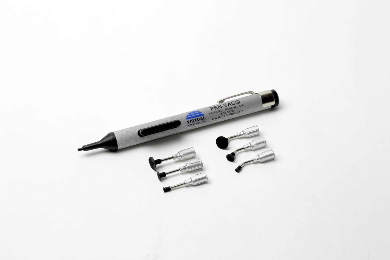 Amazon.com: Virtual Industries V8901-LMS-ESD, ESD Pen-Vac Kit w/ 6 ...