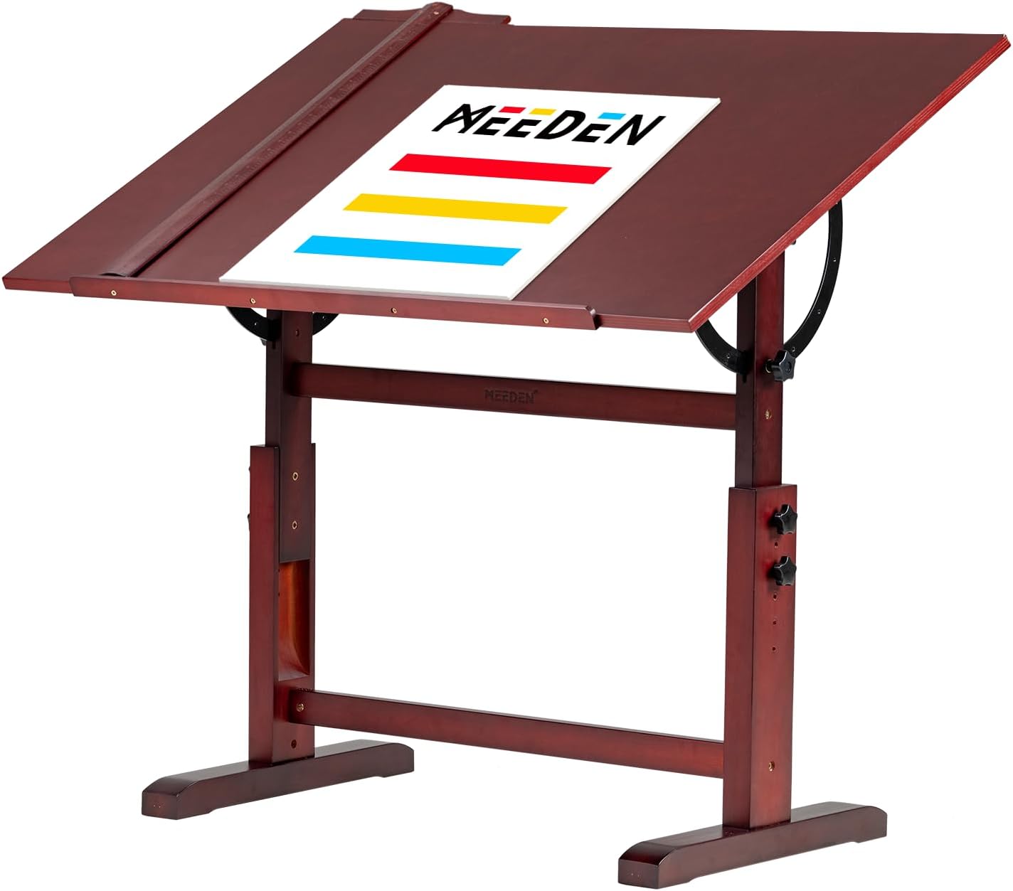 Amazon.com: Studio Designs Vintage Wood Drafting Table with 36" x 24 ...