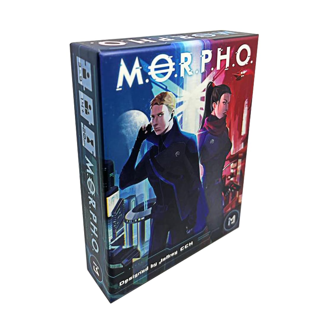 Snapklik.com : MORPHO Strategy Card Game Double Identities Social Deduction Game Pocket Size